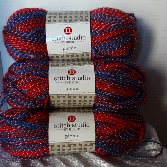 Stitch Studio by Nicole | Art | Set Of 3 Skeins Of New Stitch Studio ...
